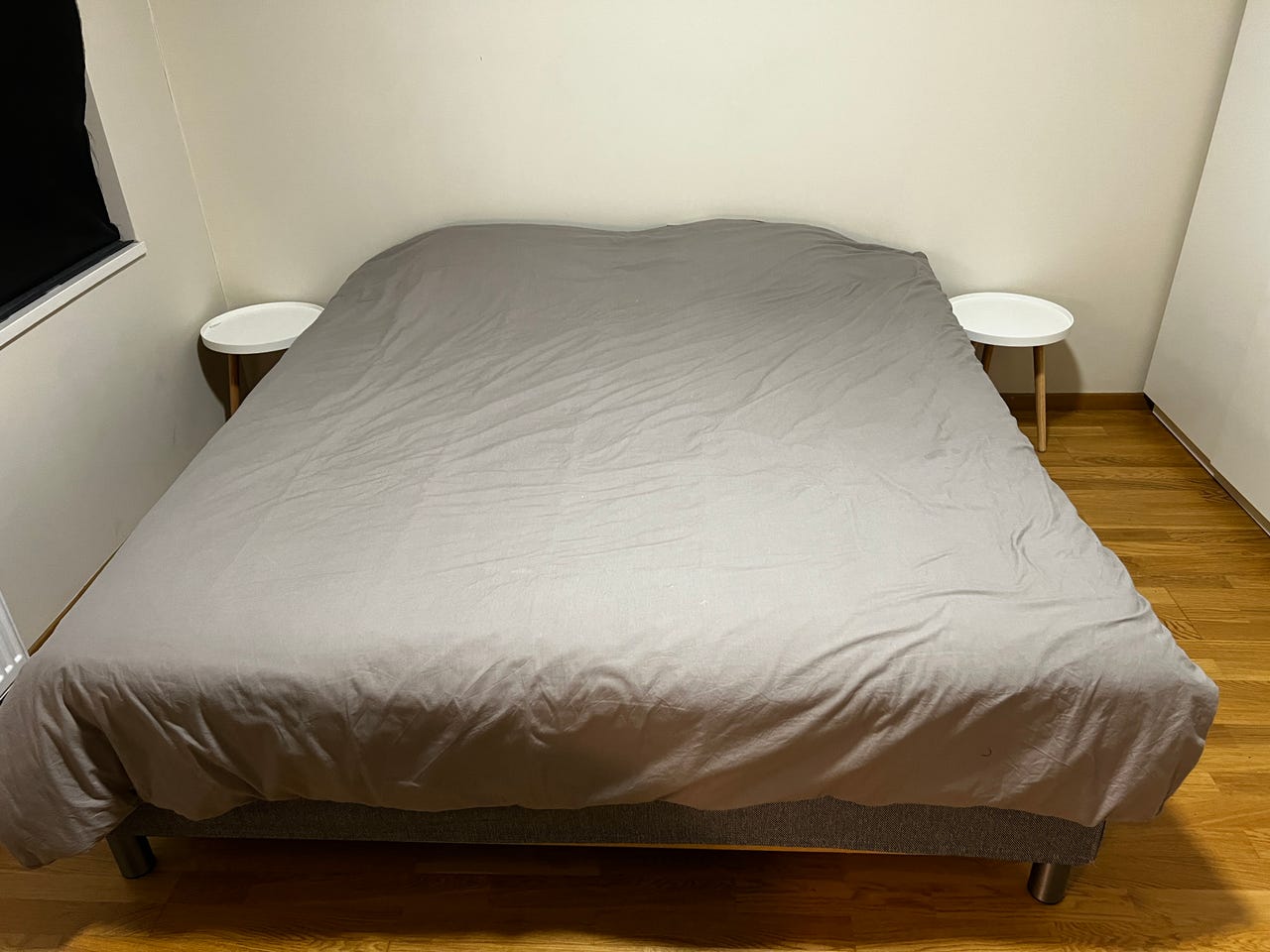 Continental bed 180×200 VERMA grey-22 Soft | FINN-torget