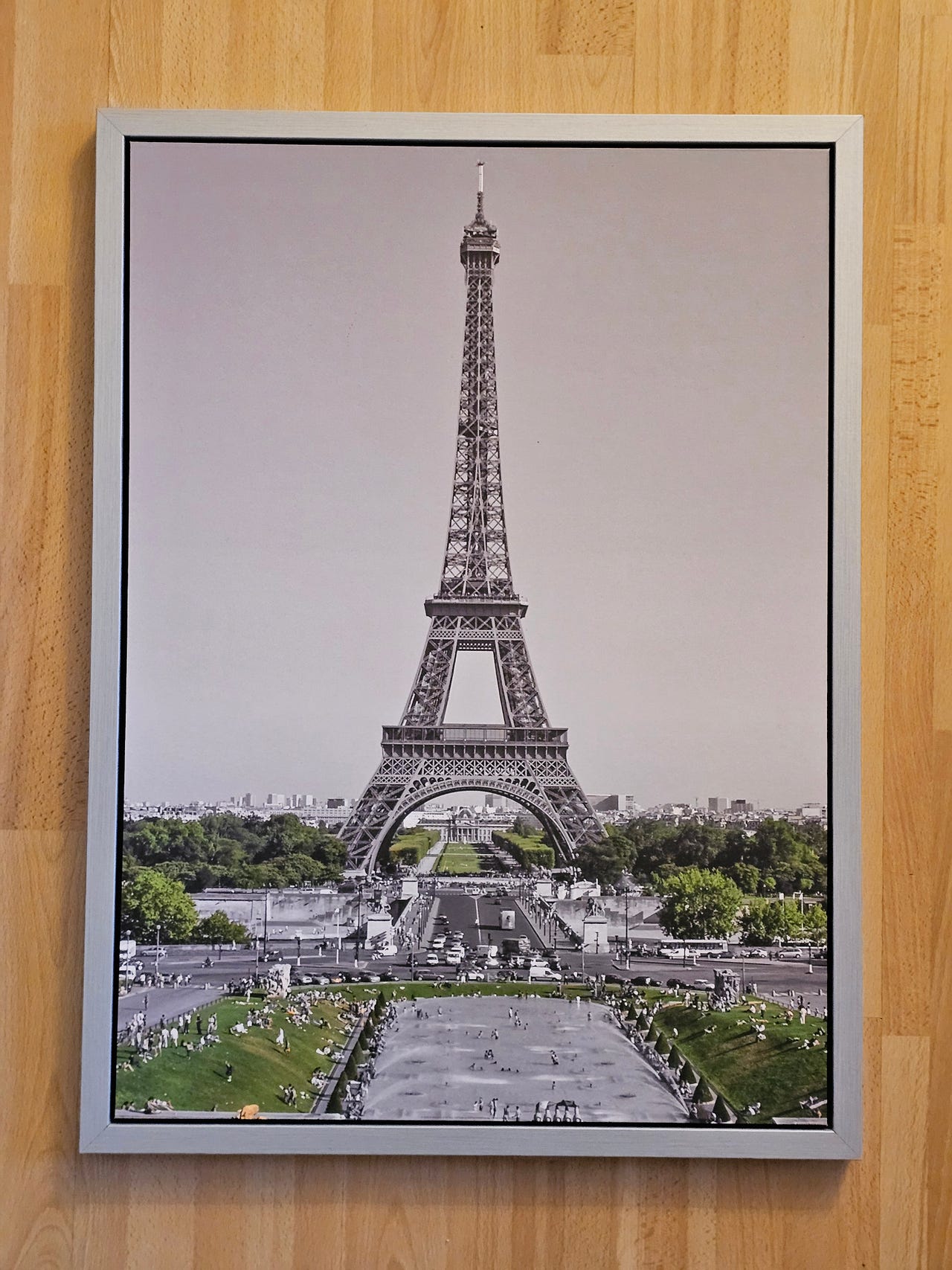 Store veggbilder – Paris (Eiffeltårnet), Sarah Bibra, blomster i vase ...