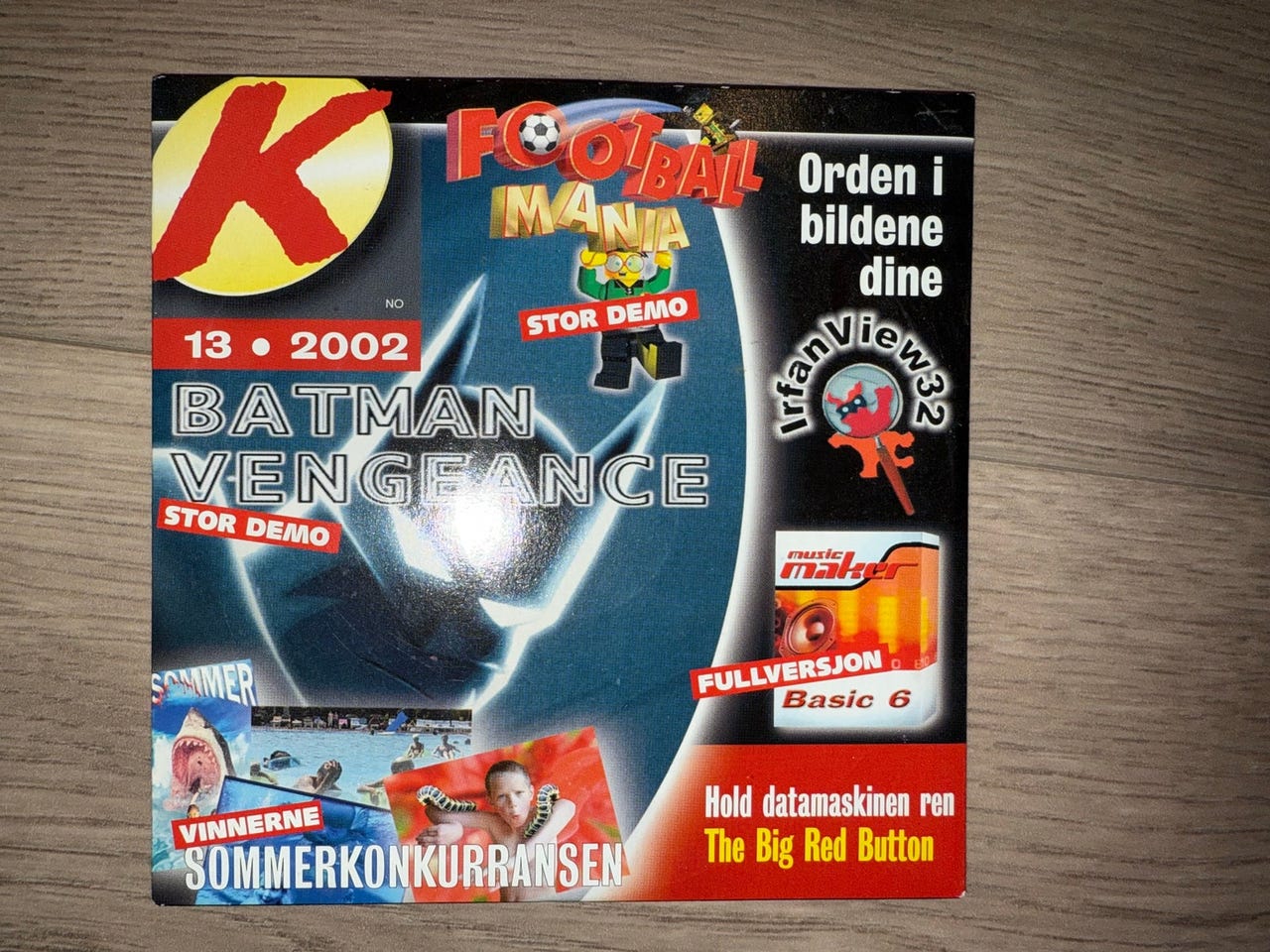 K-CD 13 • 2002 – Batman Vengeance / Komputer for alle (retro-programmer ...
