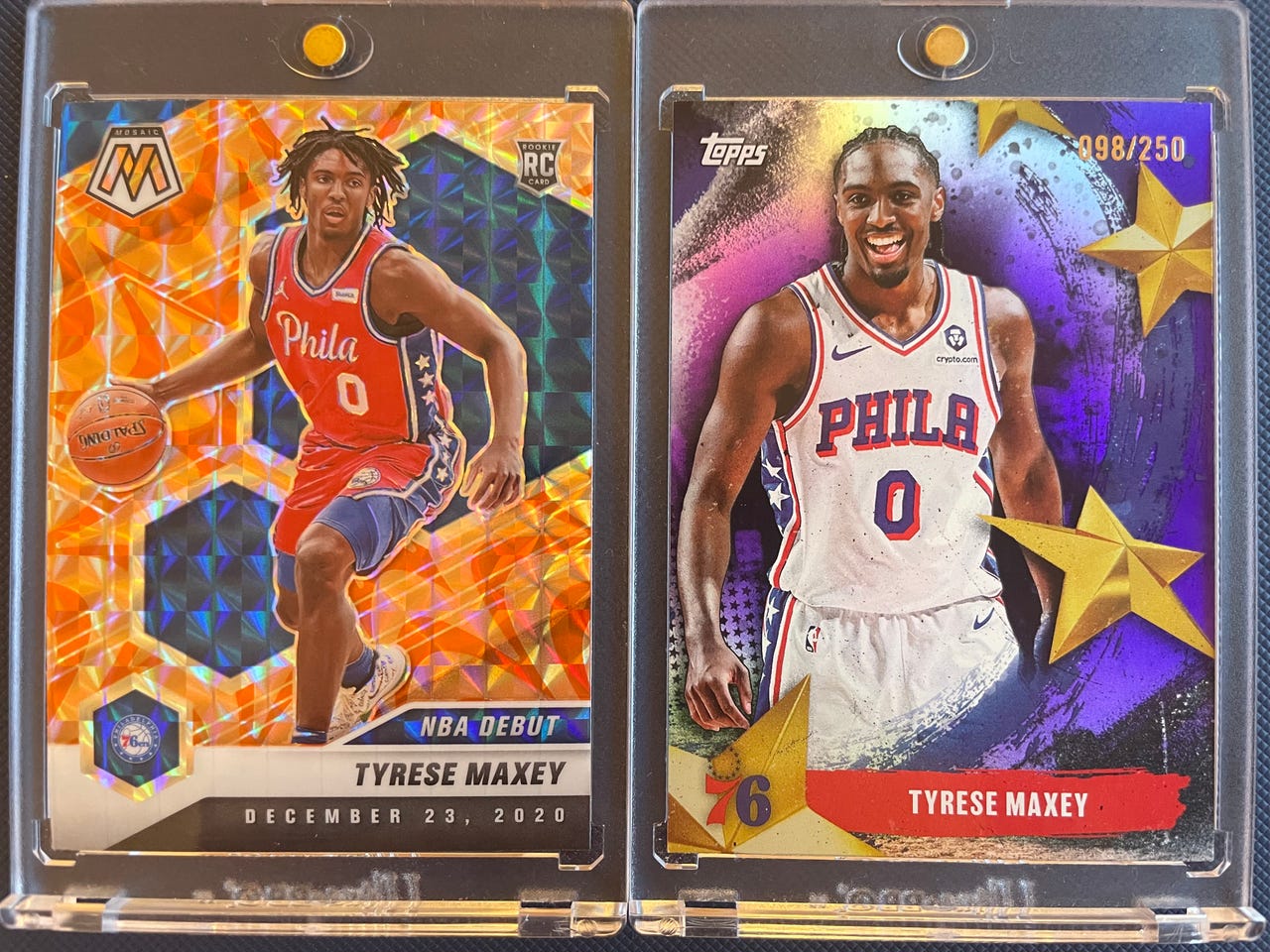 Tyrese Maxey 🏀 Philadelphia 76ers 🏀 NBA Basketball kort | FINN-torget