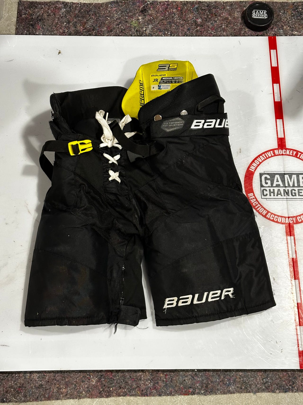 Bauer 3S Pro Ishockeybukse Junior Medium | FINN-torget