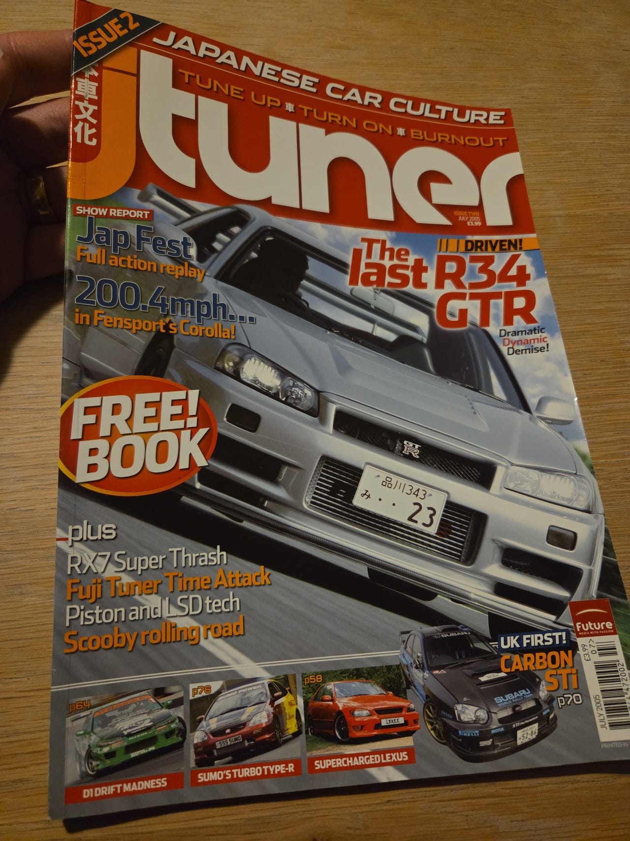 J-Tuner (july 2005) bil magasin med japanske biker! | FINN-torget