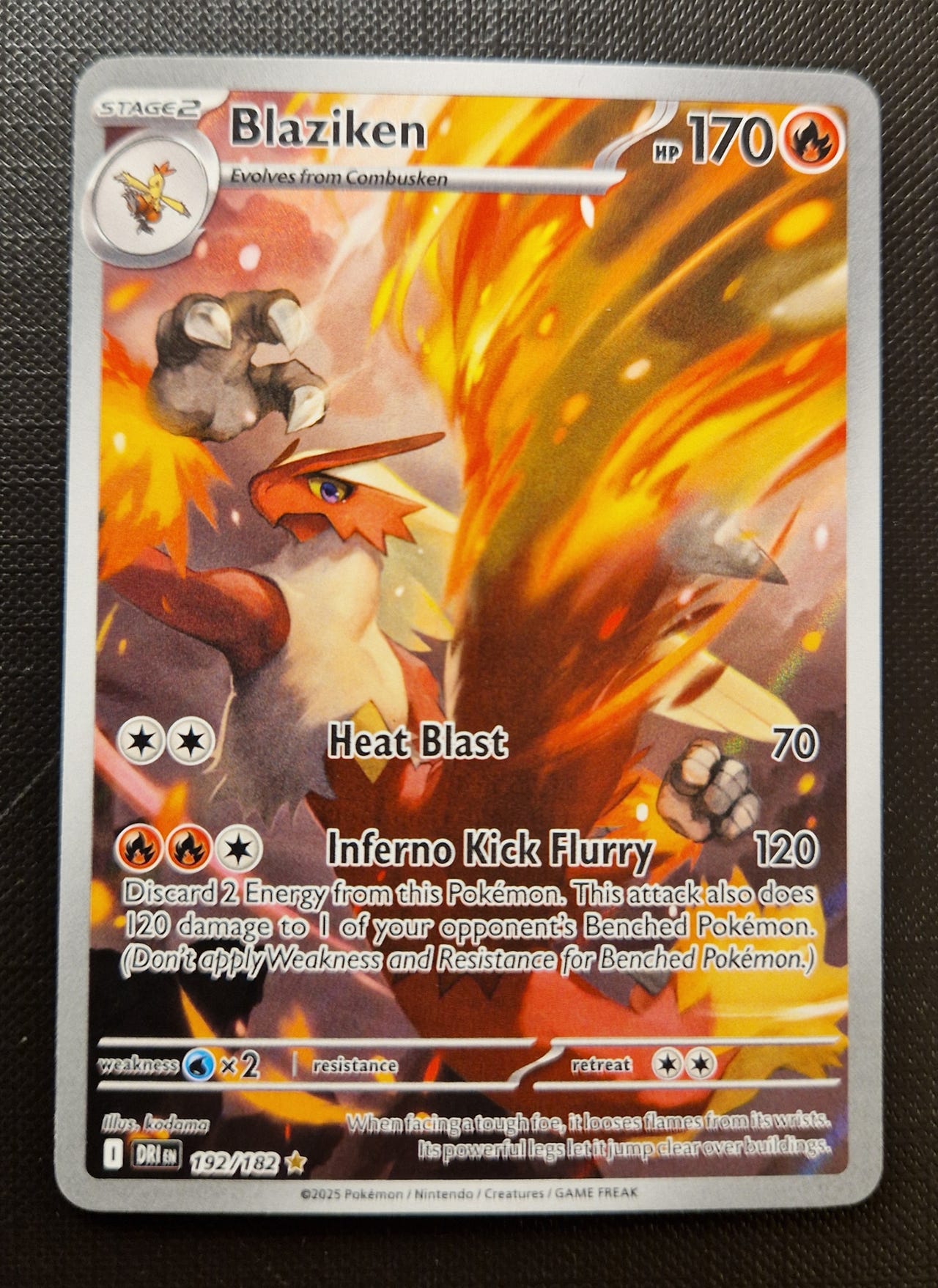 Blaziken #192 Pokemon Destined Rivals | FINN-torget