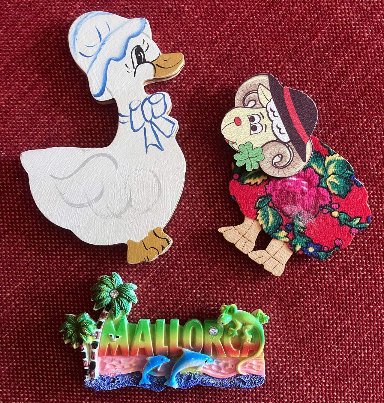 magneter med ulike figurer | FINN-torget