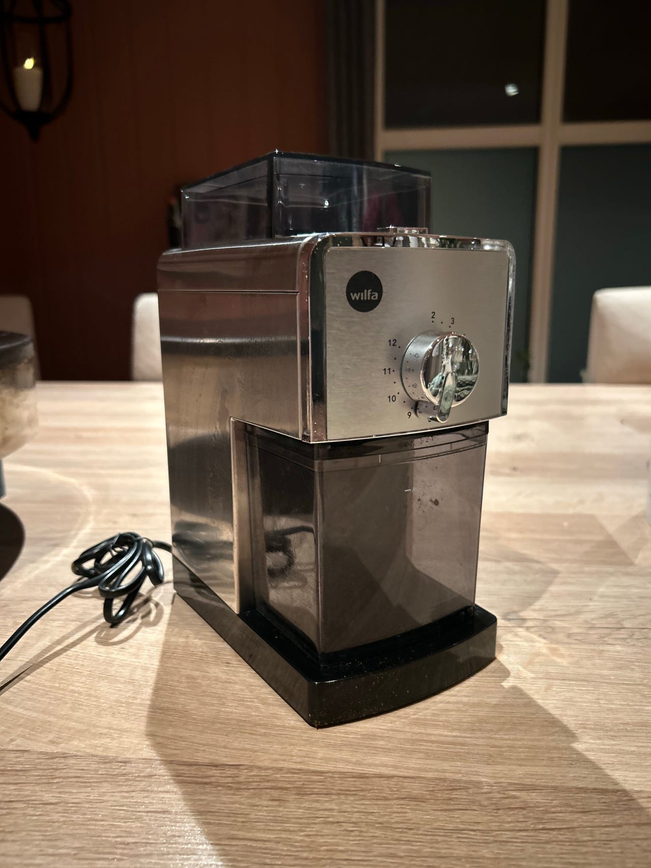 Wilfa CG-110S Kaffekvern rustfritt stål svart | FINN-torget