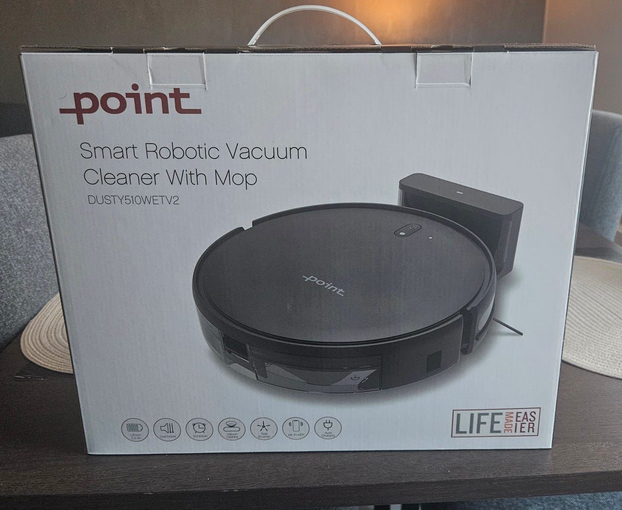 Point Robotstøvsuger DUSTY510WETV2 | FINN-torget