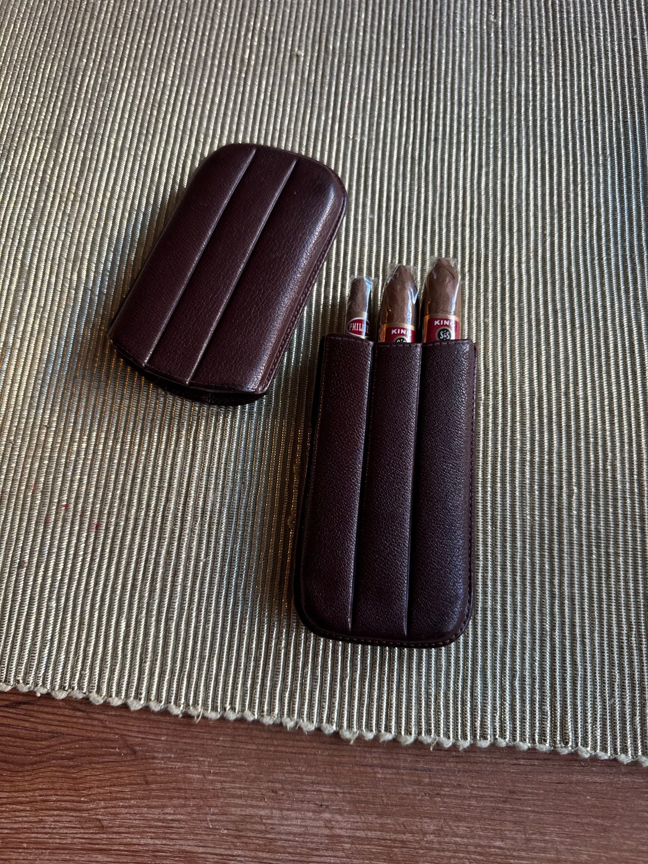 Cigaretui i skinn | FINN-torget