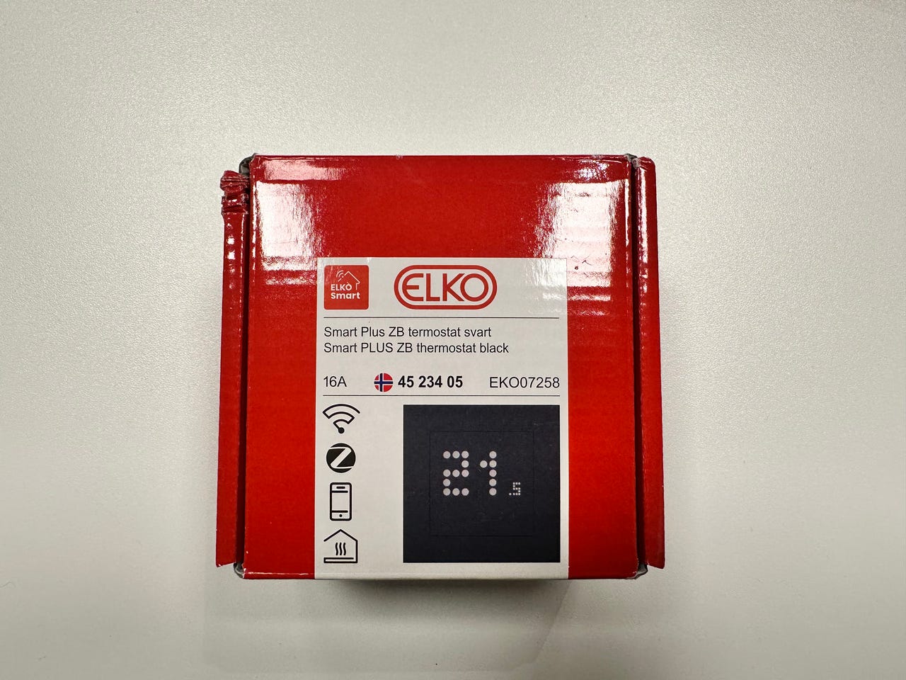 ELKO Plus Smart Zigbee Termostat (art.nr. 4523405) | FINN-torget