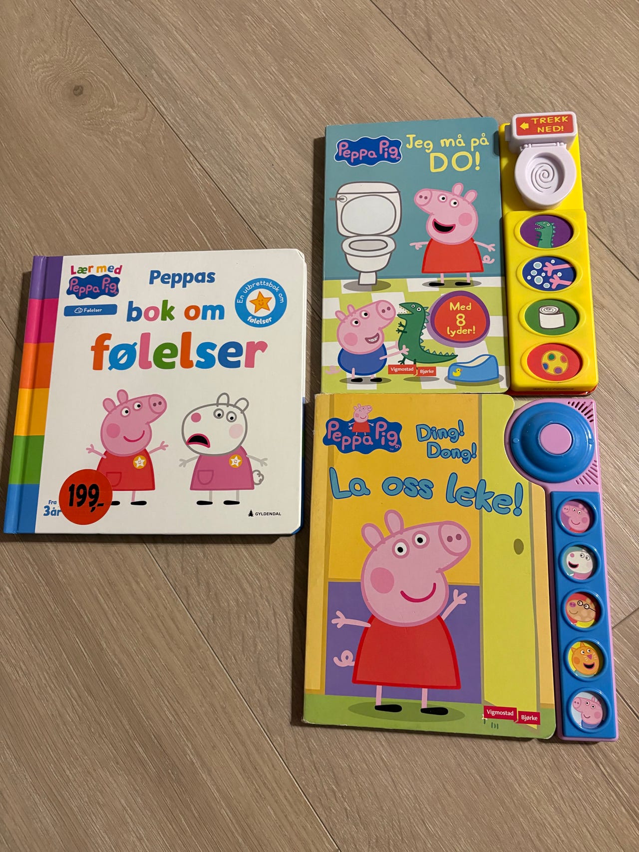 3 pappa gris bøker | FINN-torget