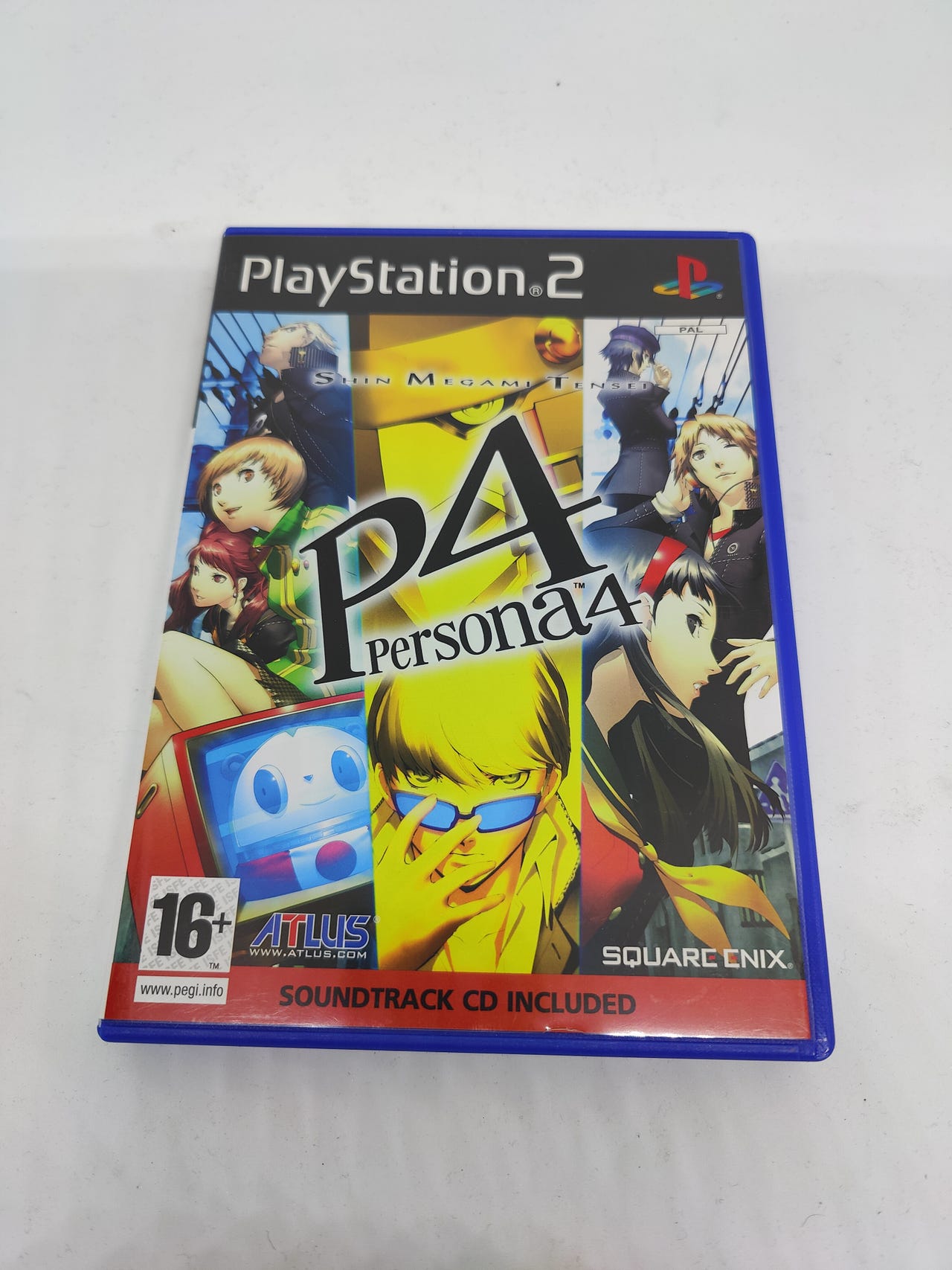 Persona 4 – PlayStation 2 (PS2) – m/ soundtrack – pen disk (uten manual ...