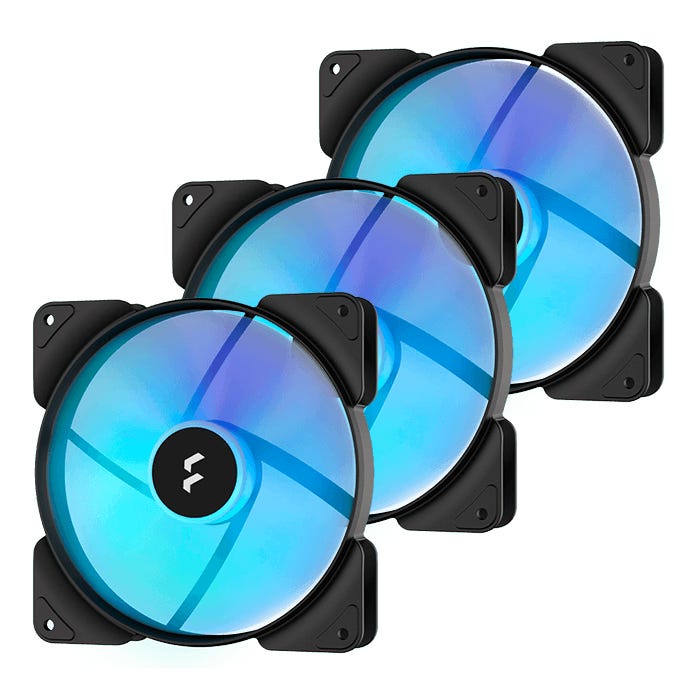 Fractal Design Aspect 12 RGB 3 stk, 3-pin tilkobling | FINN-torget