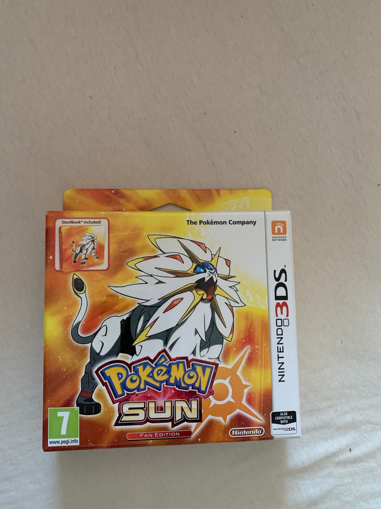 Nintendo Pokémon Sun Fan Edition Nintendo 3DS-spill | FINN-torget