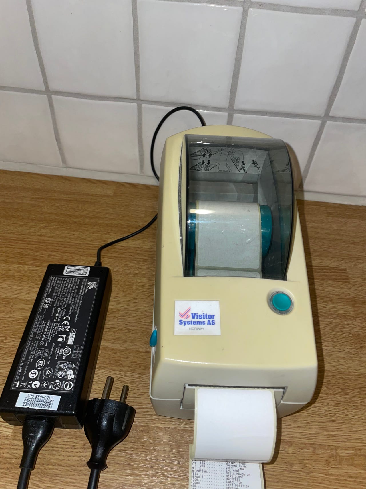 Etikettskriver med USB / Zebra LP 2824 Plus Label Printer | FINN-torget