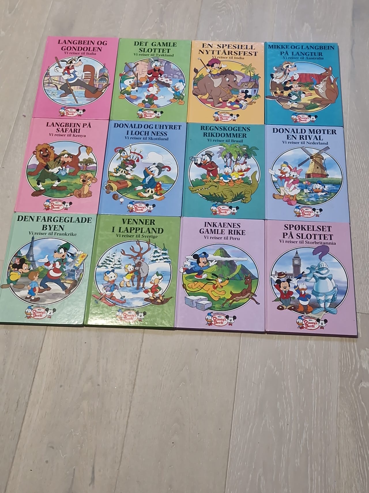 12 stk Vi Reiser Jorden Rundt med Disney's beste - Vi reiser | FINN-torget