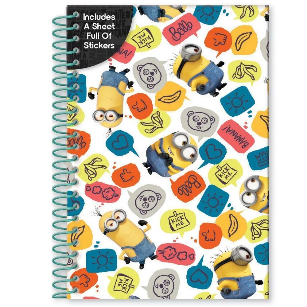 Minions A5 Notat med klistremerker - Ny | FINN-torget