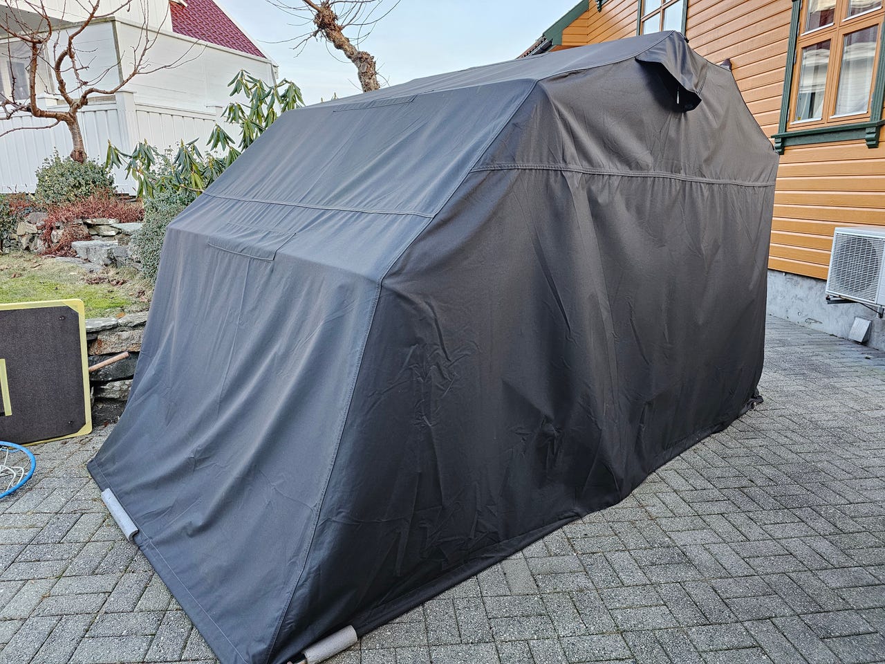 Large tent/garage for motorcycle or ATV | FINN-torget