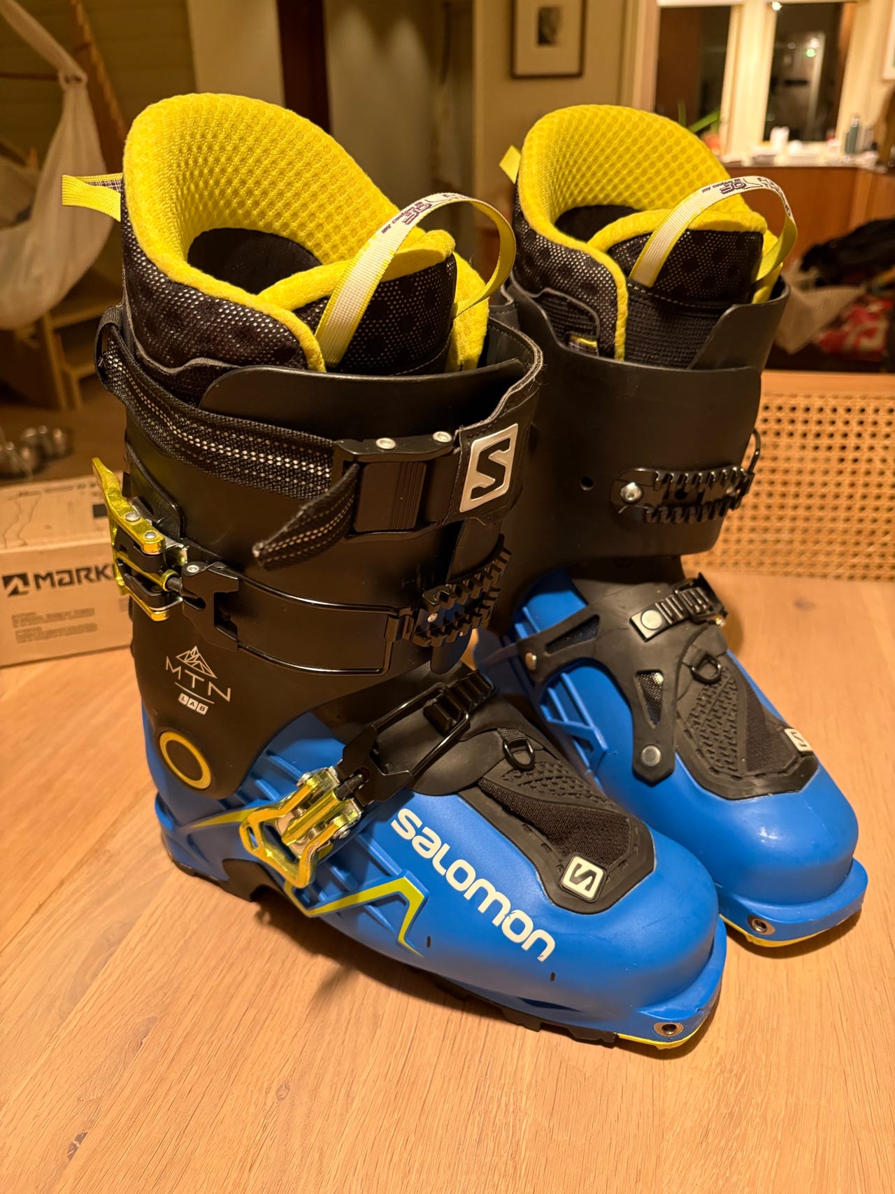 Salomon MTN lab Alpinstøvel blå og svart 26,5 | FINN-torget