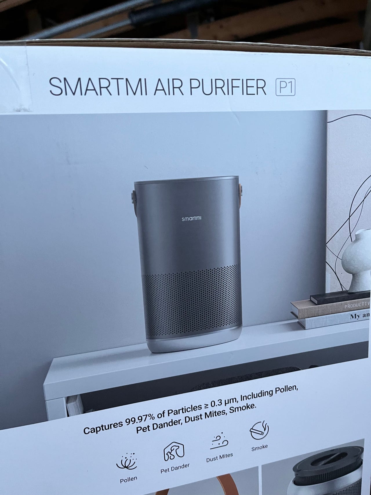 Philips Smartmi Air Purifier P1 Luftrenser grå | FINN-torget