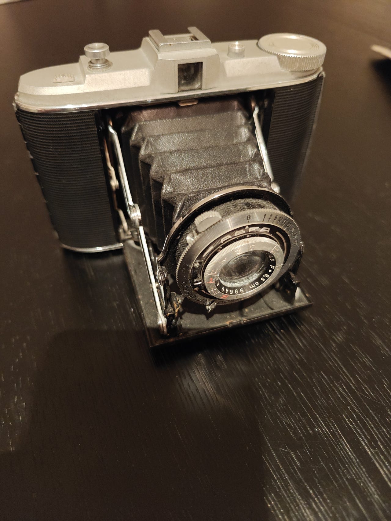 Agfa Isolette m/ Solinar 85mm f/4.5 compur-rapid | FINN-torget