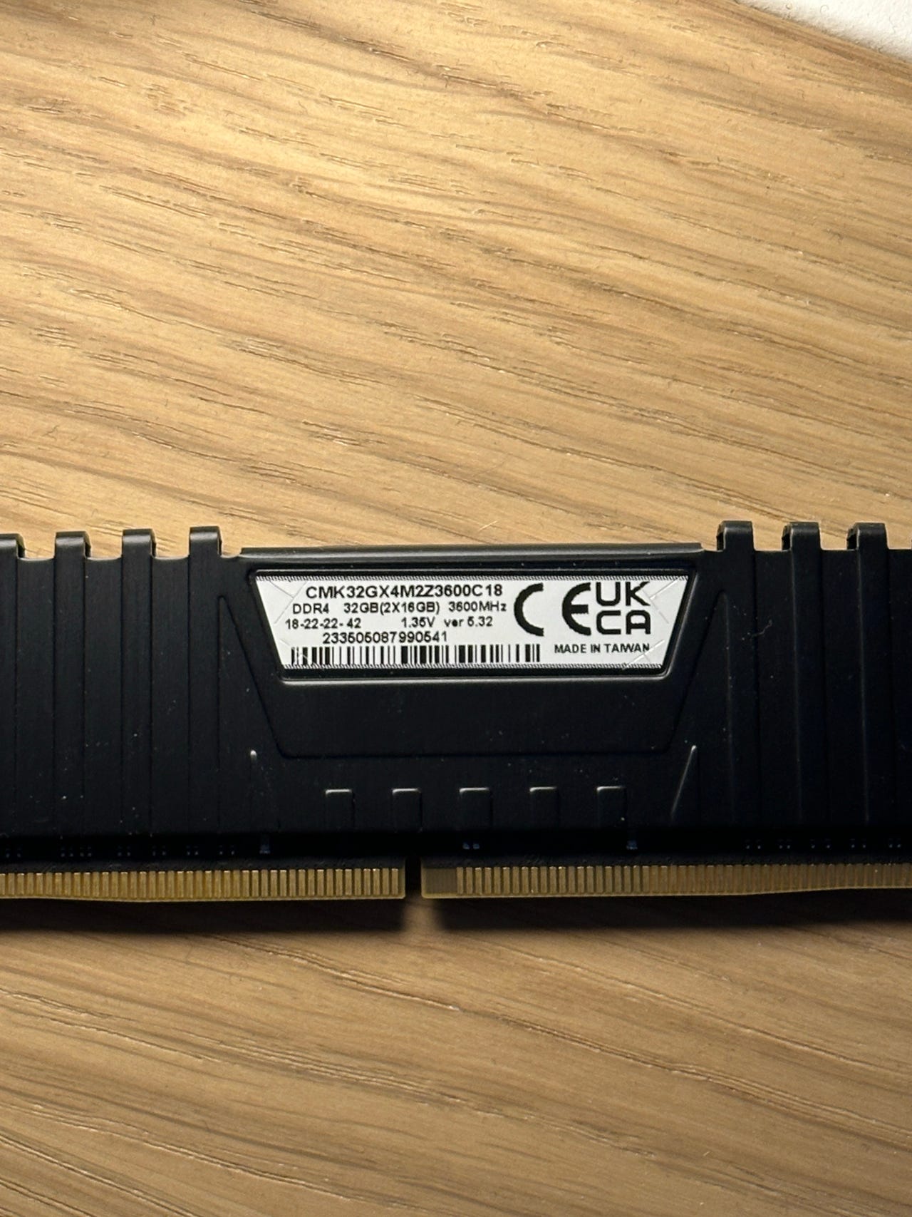 Corsair Vengeance DDR4 RAM 2x16 - 32 GB 3600 MHz svart | FINN-torget