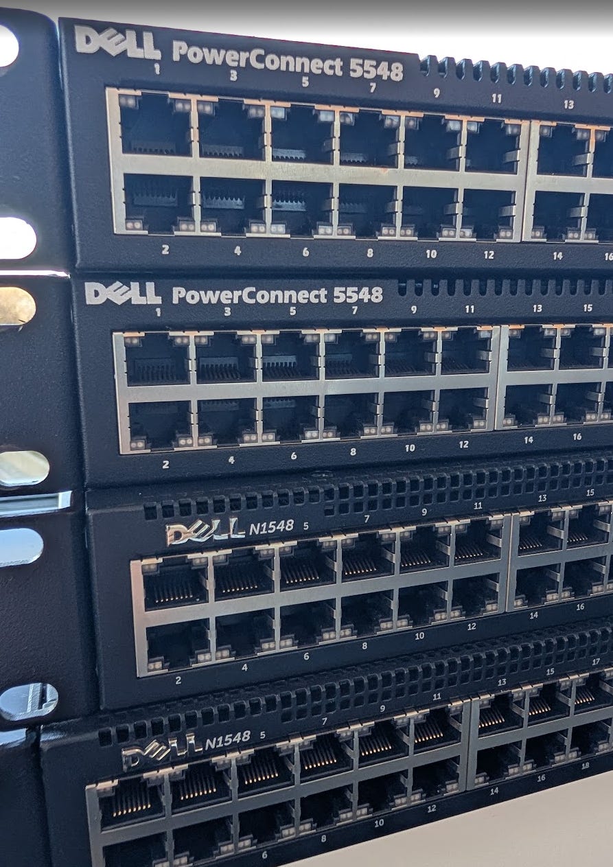 Dell PowerConnect 5548 og Dell N1548 nettverksswitch | FINN-torget