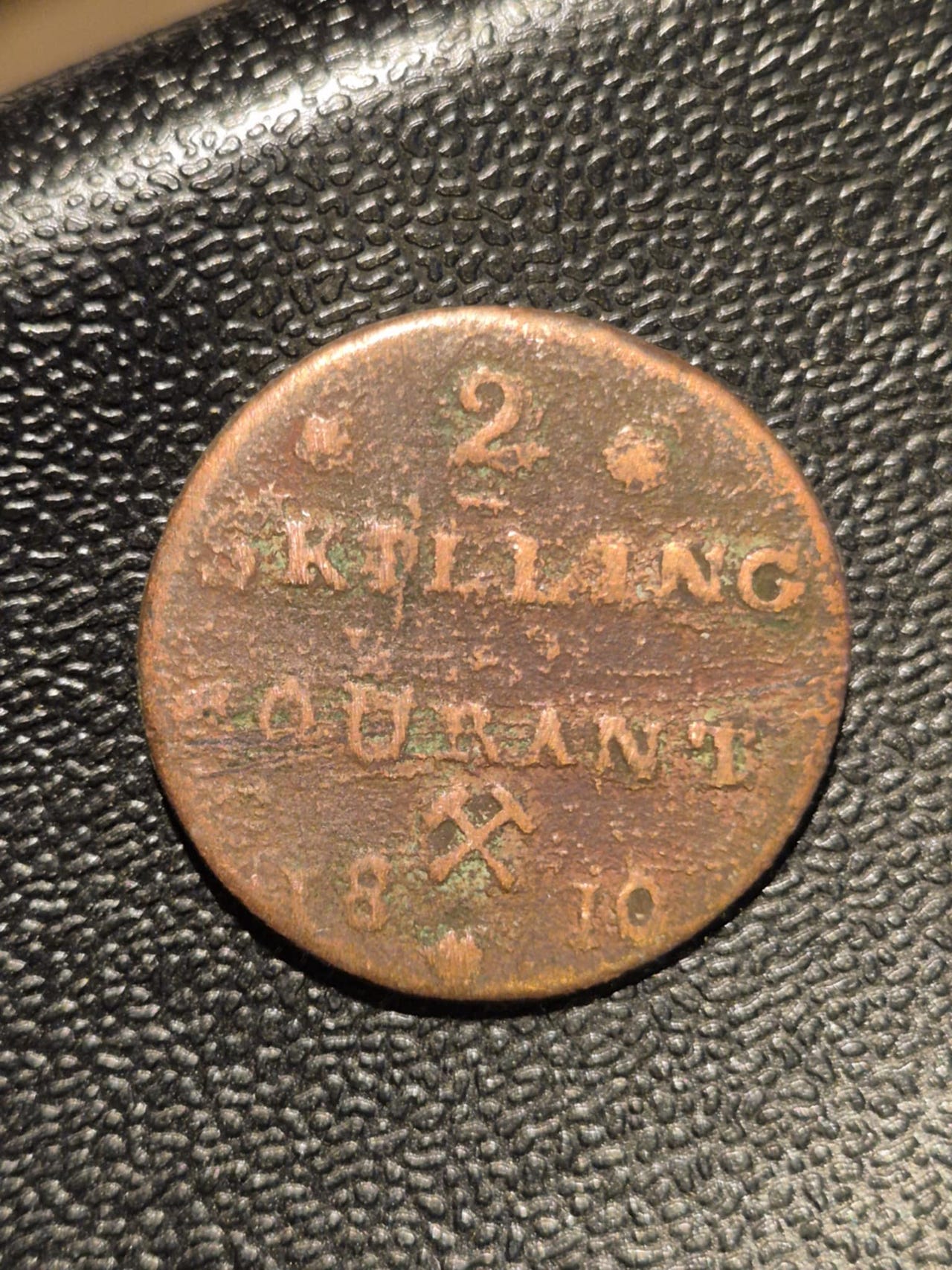 2 skilling courant 1810 Frederik VI | FINN-torget