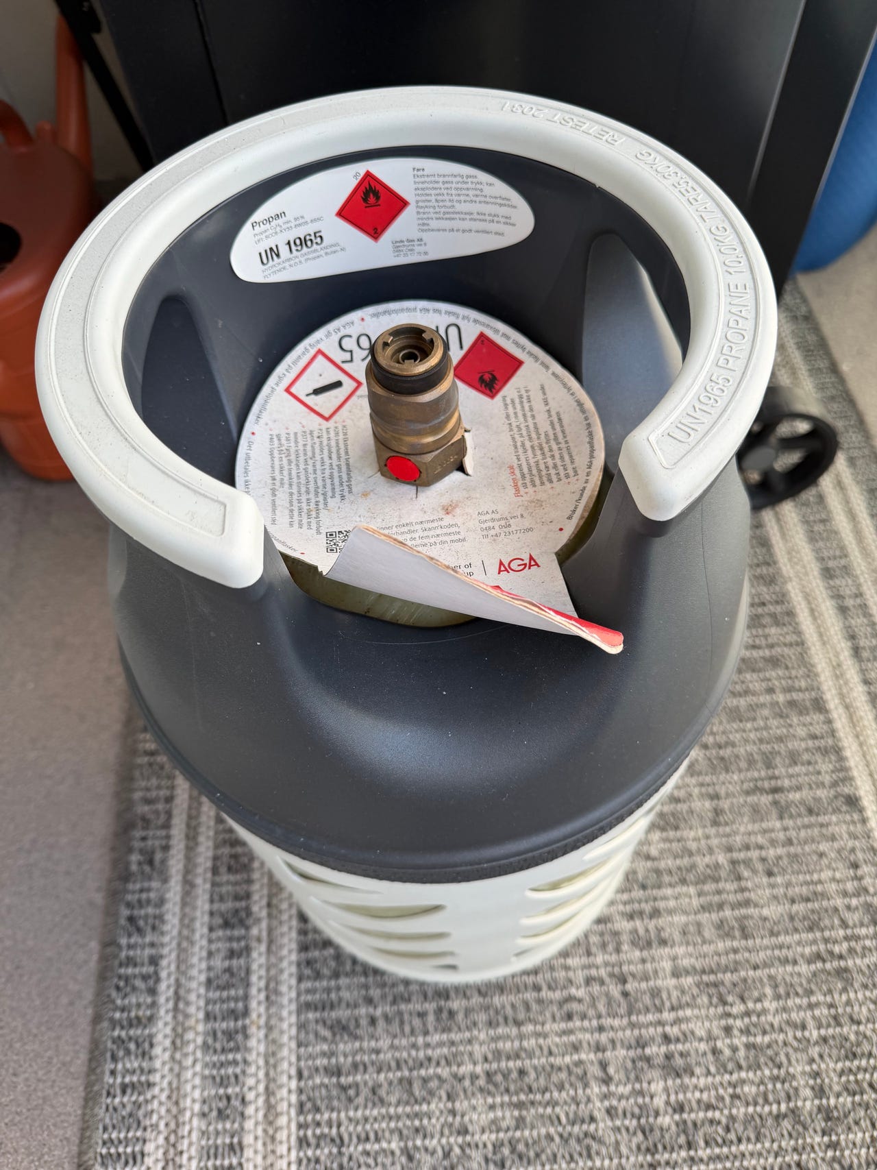 AGA Composite gassflaske 10 kg propan | FINN-torget