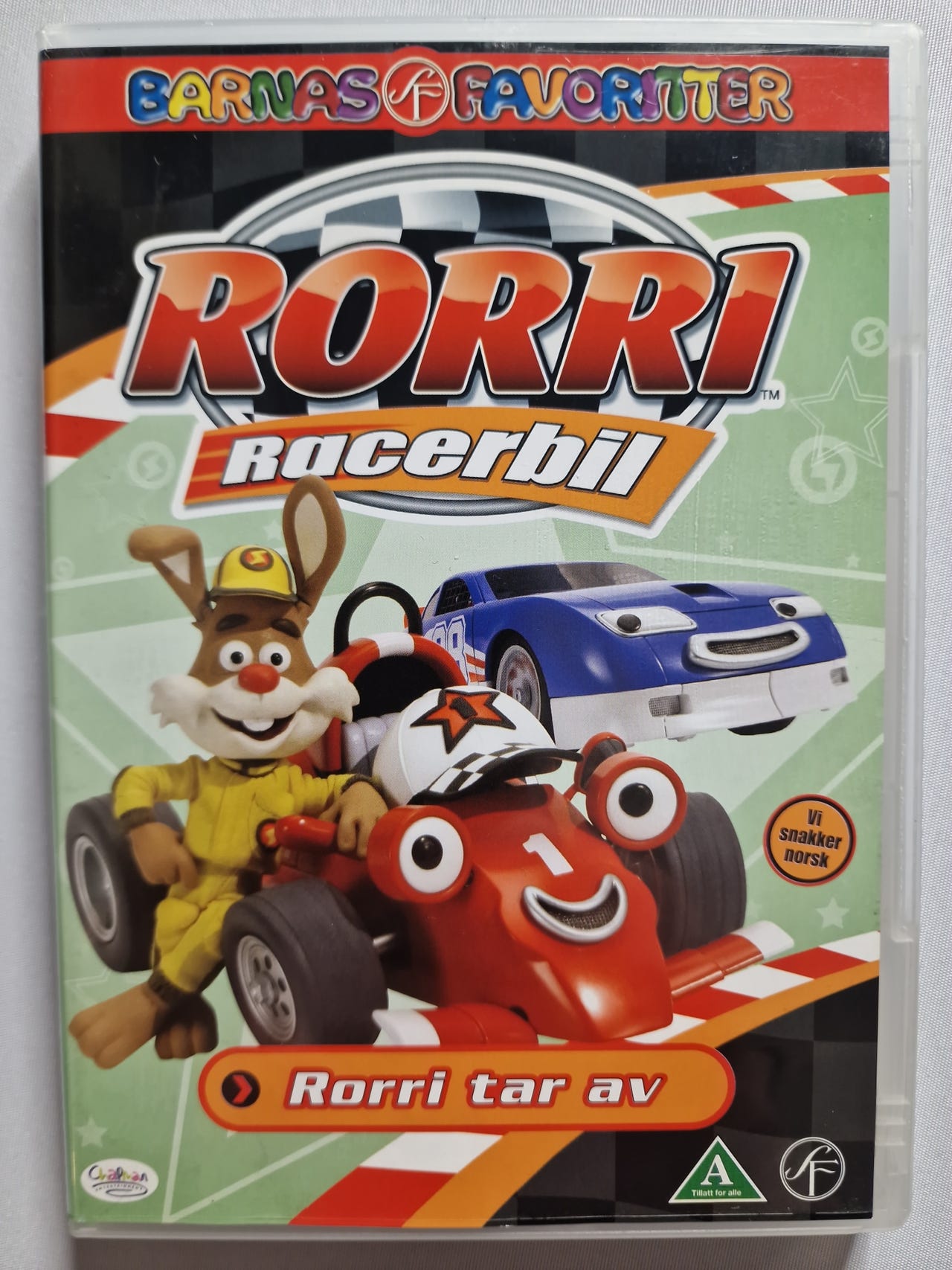 Rorri Racerbil Rorri tar av (DVD) | FINN-torget