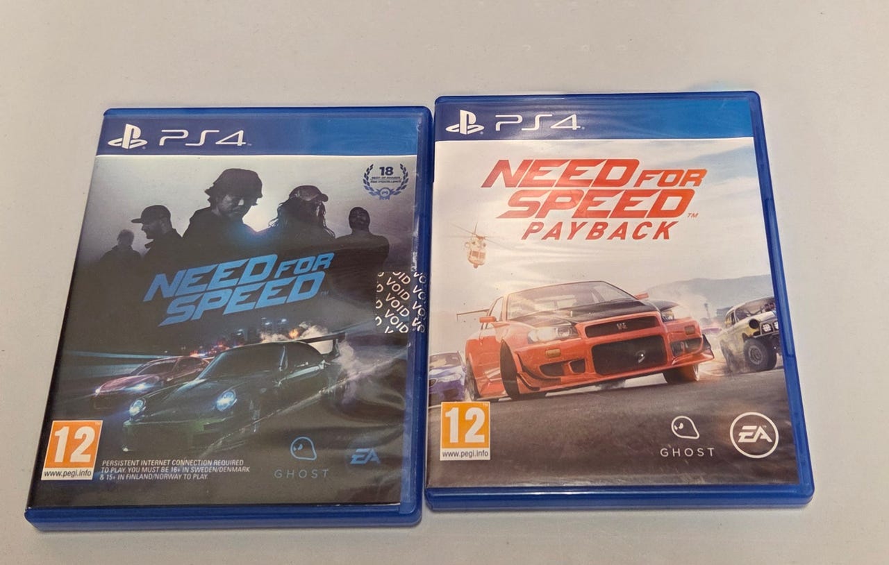 Need For Speed + NFS Payback- Playstation 4 - PS4 | FINN-torget