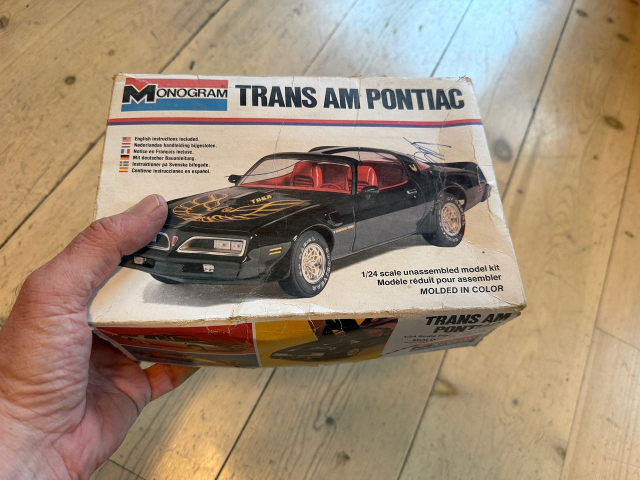Monogram Pontiac Trans Am 1:24 – urørt modellsett (vintage) | FINN-torget