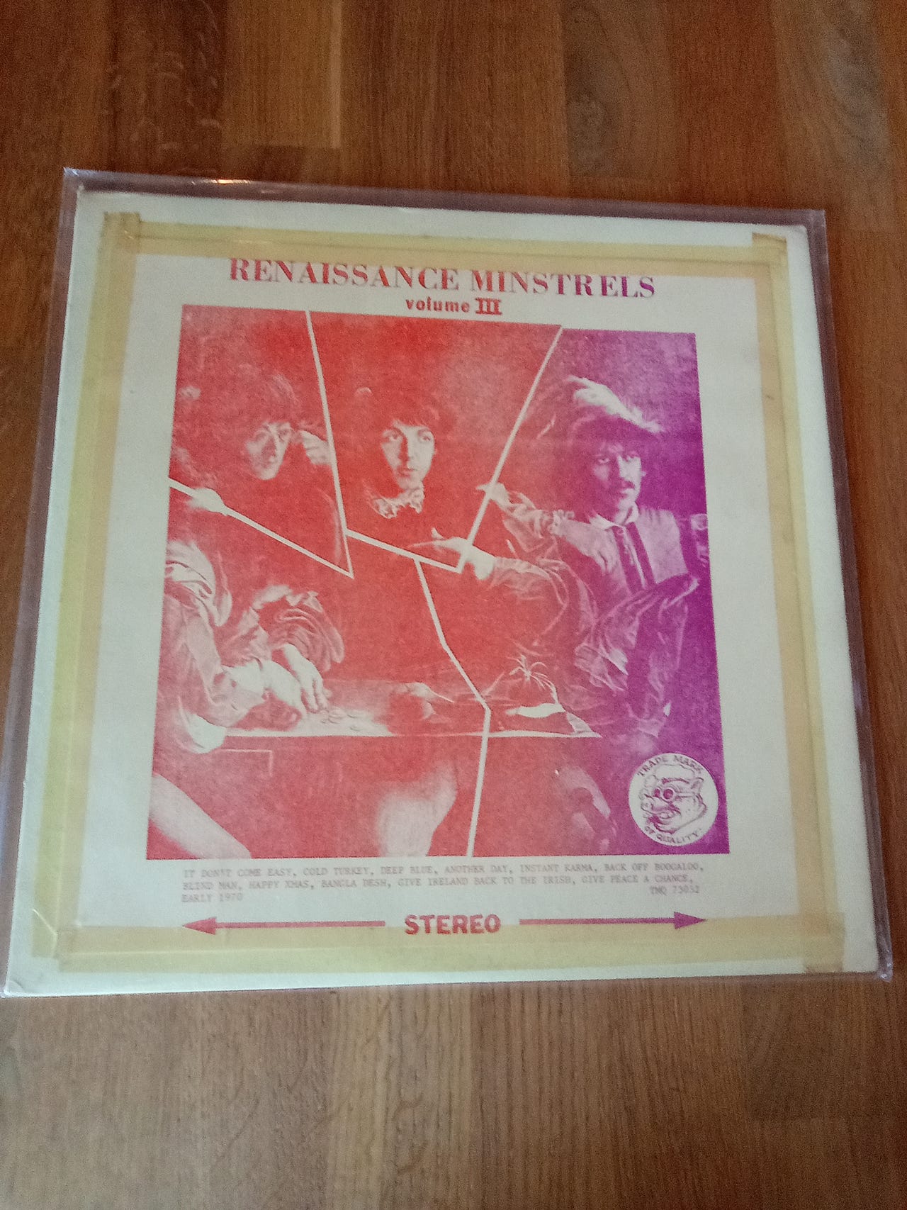 The Beatles -Renaissance Minstrels Vol 3 - Skjelden LP fra -70Tallet ...