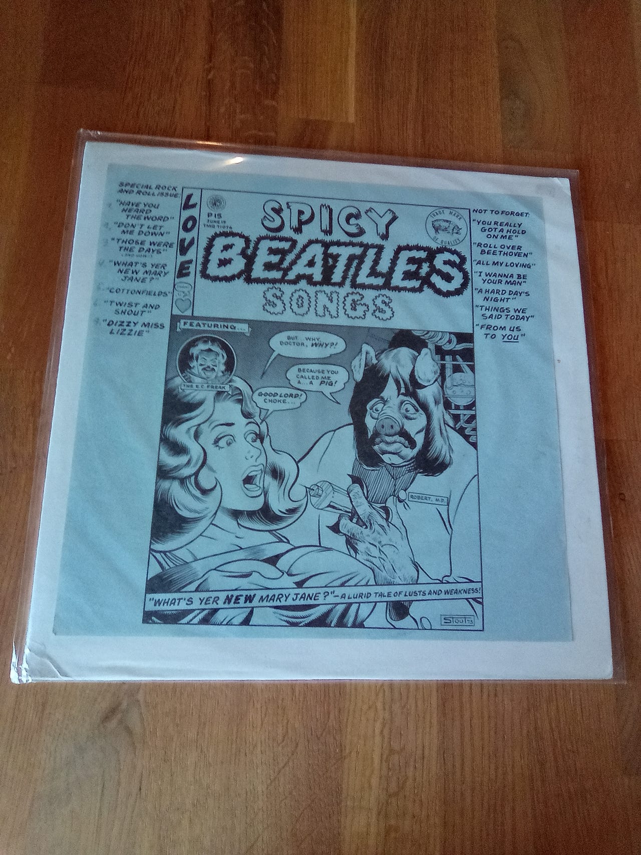 The Beatles -Spicy Beatles Songs - Skjelden LP fra -70Tallet TMOQ label ...