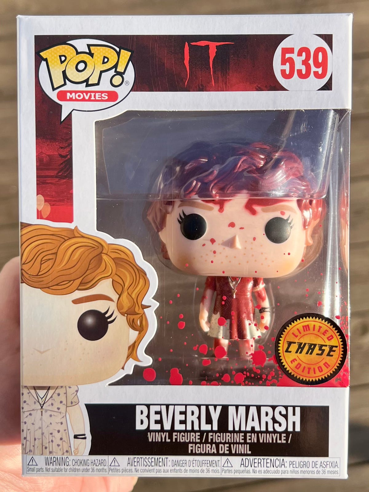 Funko Pop! Beverly Marsh (Bloody Chase) | It (539) | FINN-torget