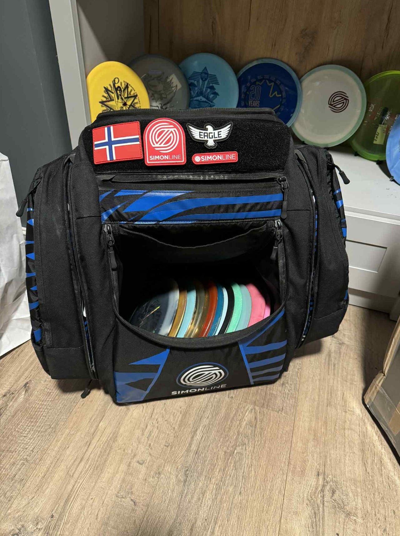 Disc Golf / Frisbeegolf / Simonline Grip AX5 sekk | FINN-torget