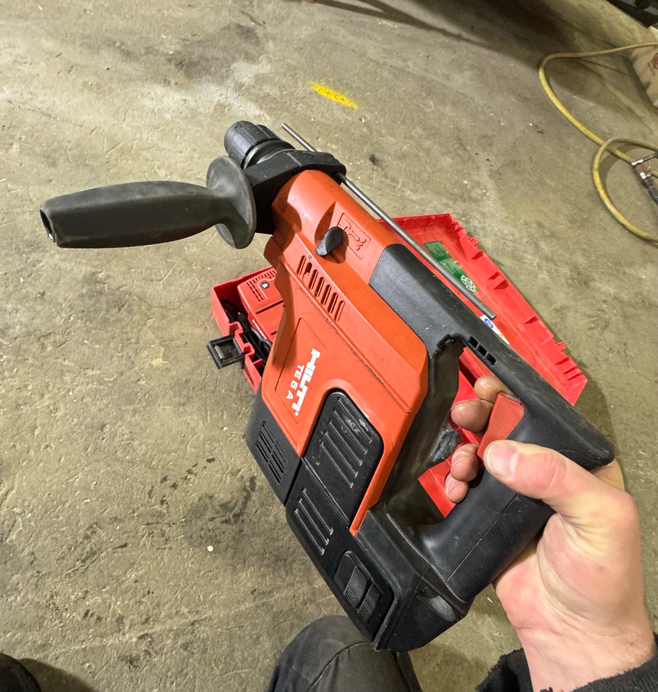 Hilti TE 5-A borhammer / kombihammer m/lader og koffert | FINN-torget