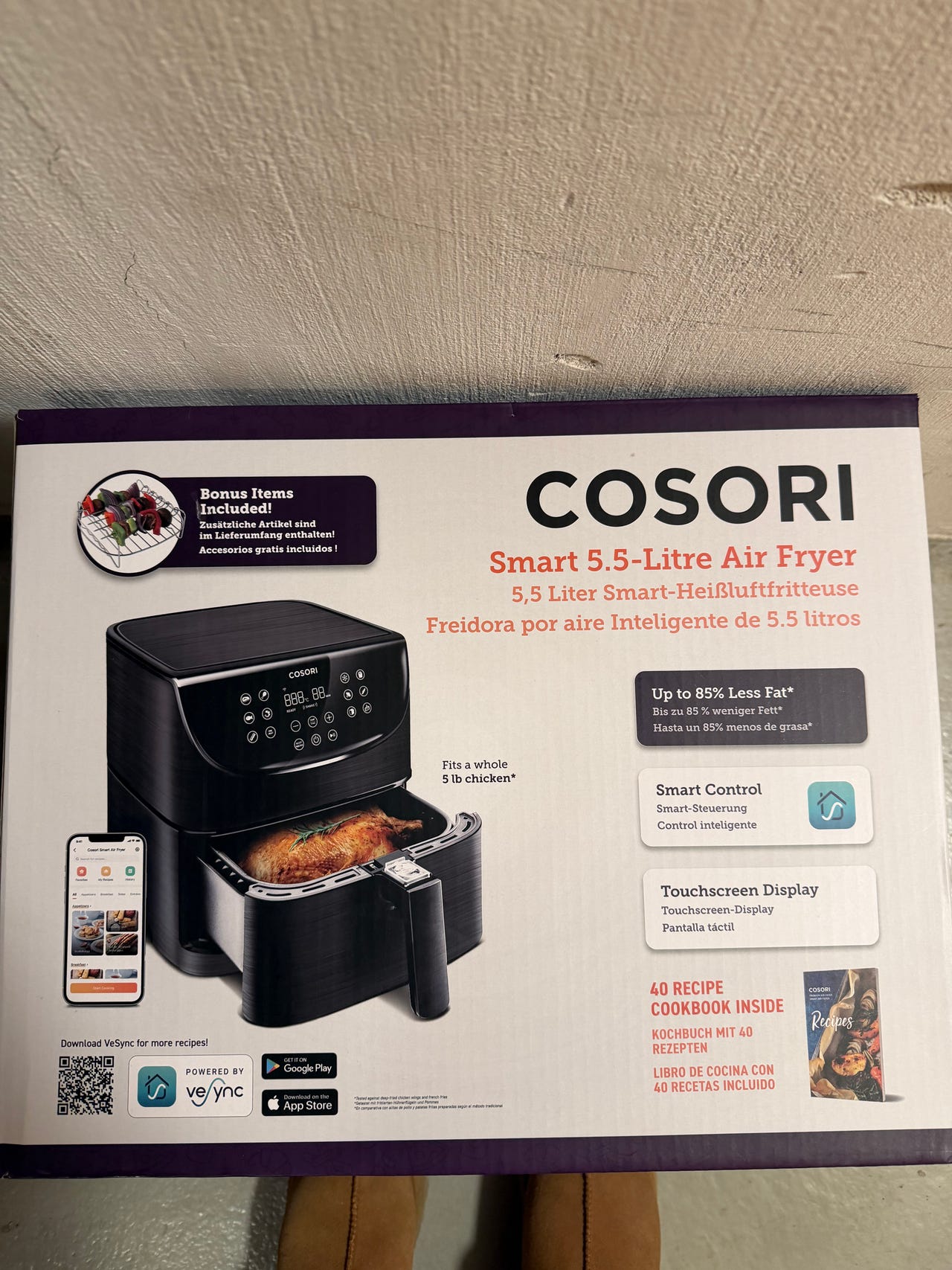 COSORI Smart 5.5L Air Fryer HELT NY | FINN-torget