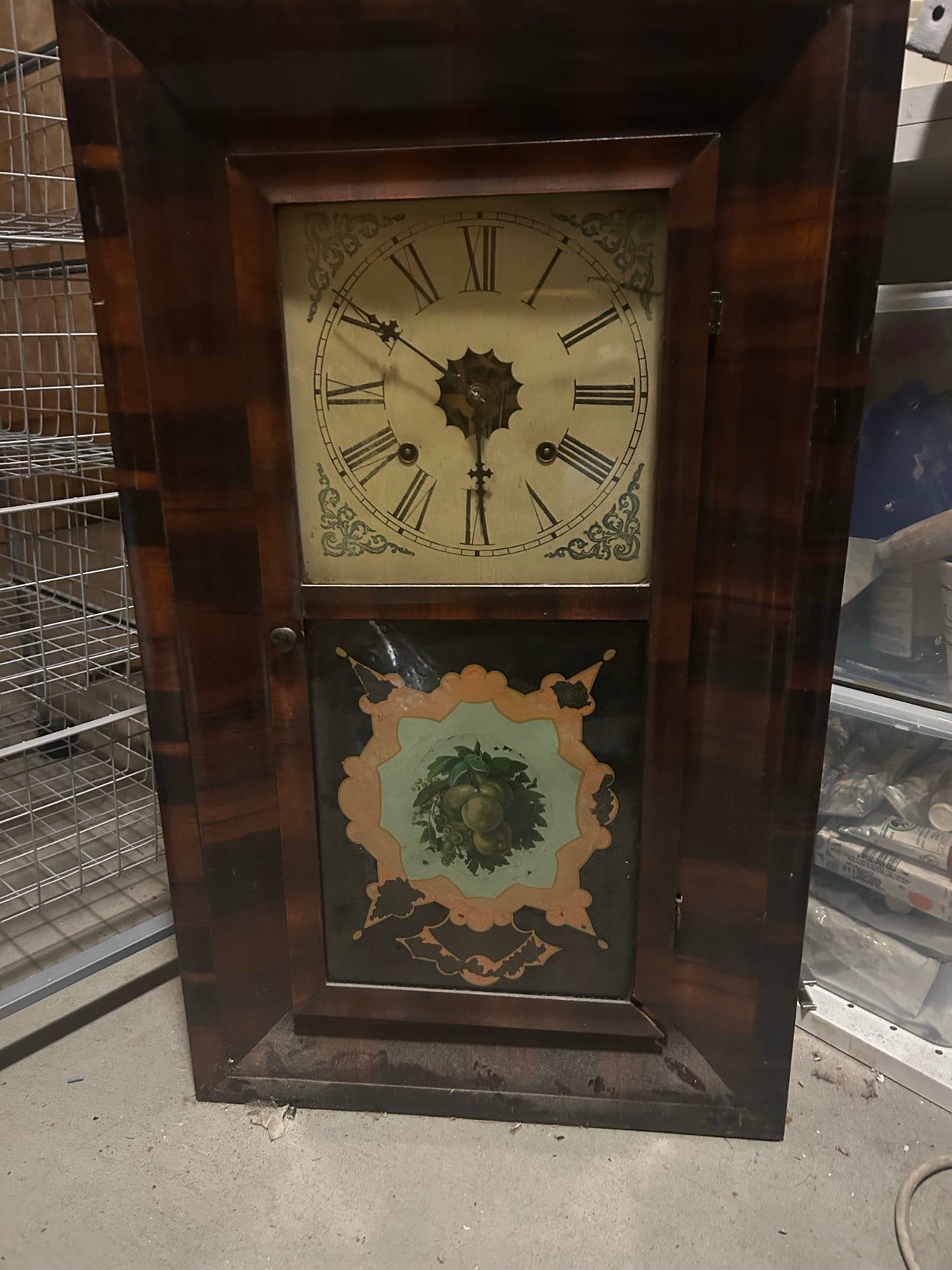 Waterbury Clock Company veggur tre brun | FINN-torget