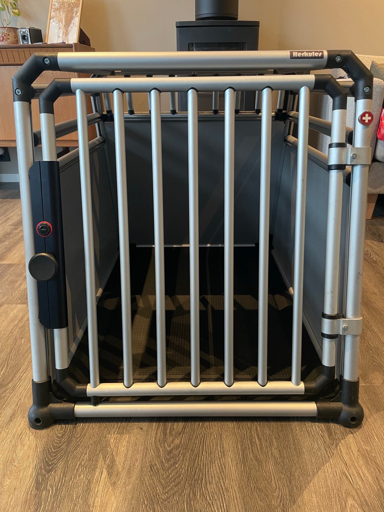4pets Eagle hundebur L aluminium grå | FINN-torget
