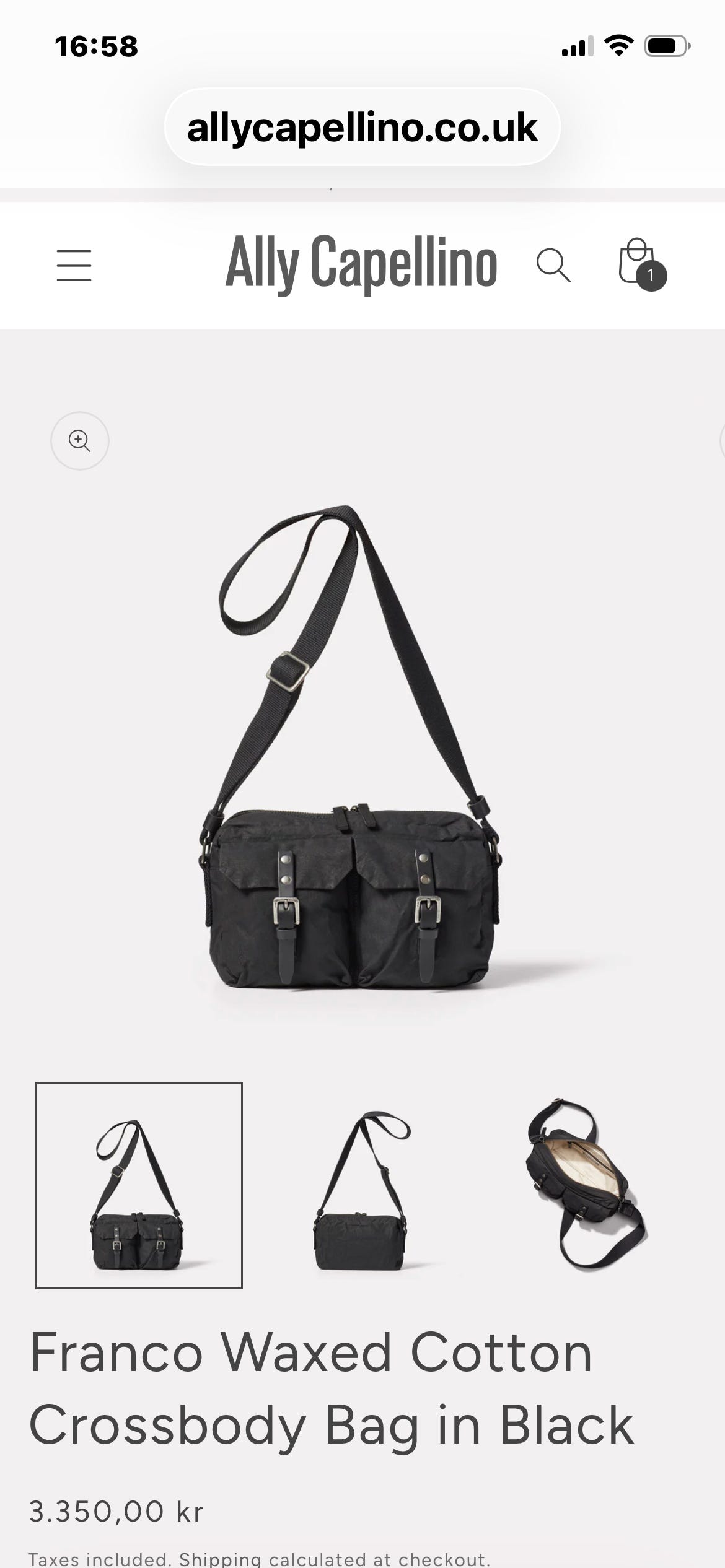 Ally Capellino Franco bag | FINN-torget