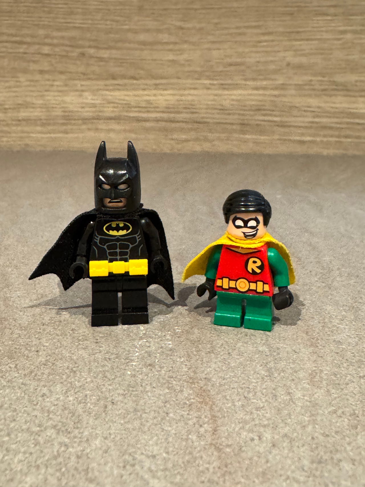 LEGO minifigurer Batman og Robin SJELDEN 2016 model | FINN-torget