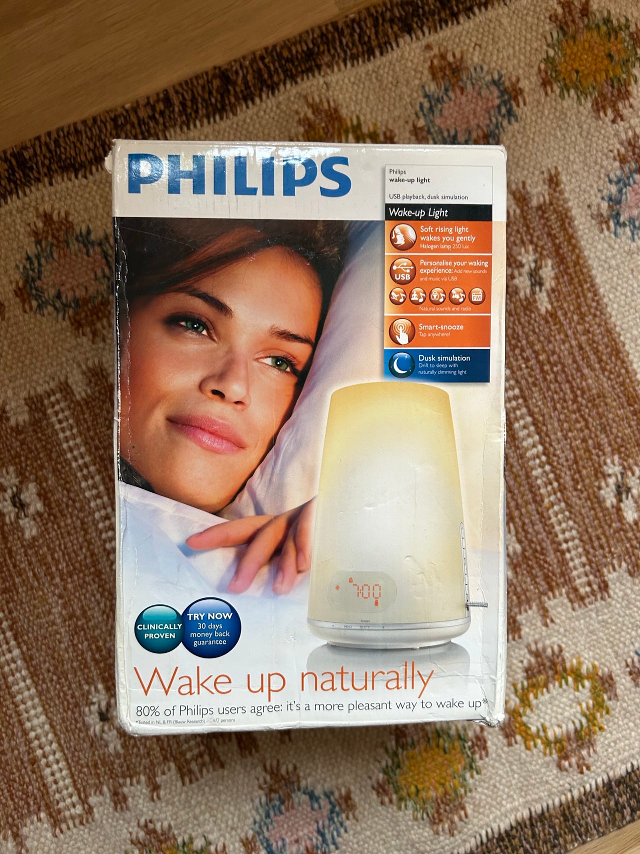 Philips Wake-up Light vekkerklokke | FINN-torget