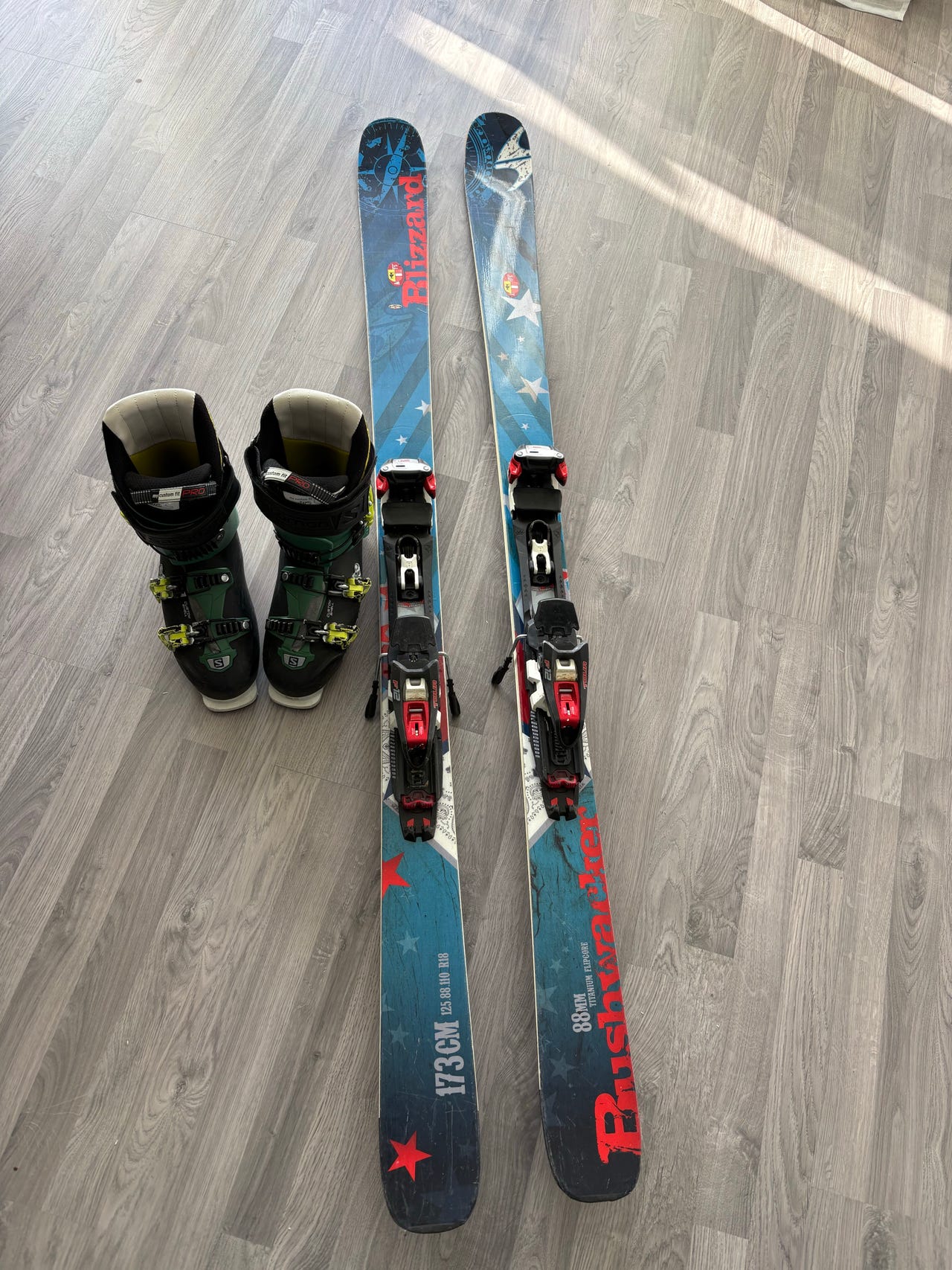 Randonee ski og sko. 173 cm ski og sko str 42 | FINN-torget