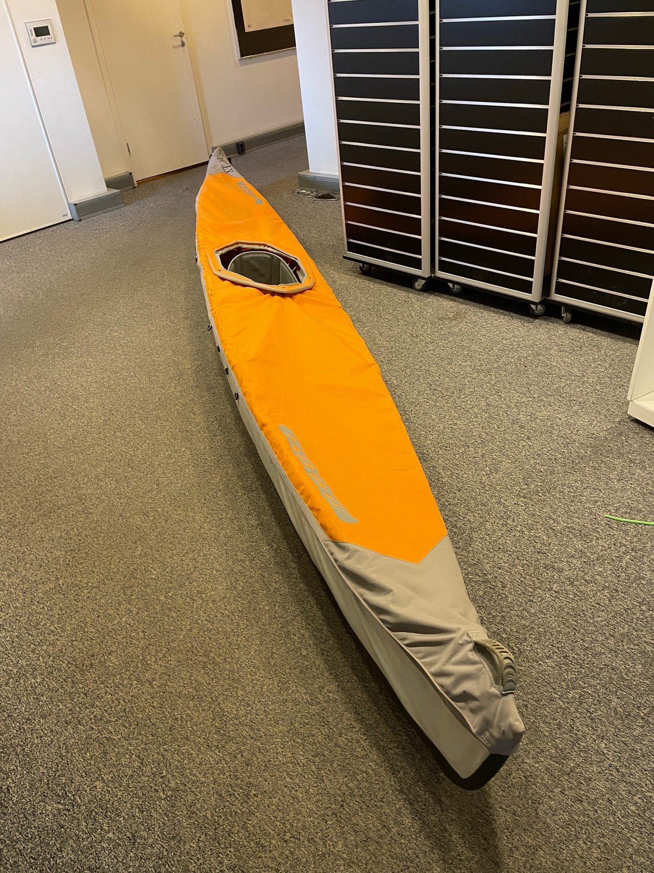 Pakboats XT-17 sammenleggbar kajakk oransje/grå | FINN-torget
