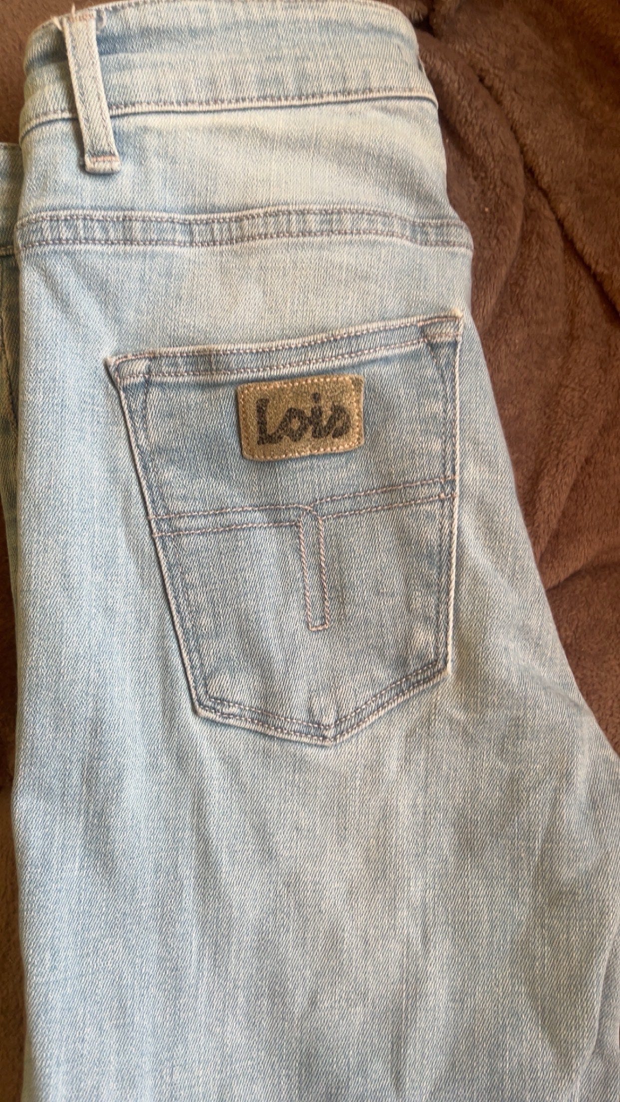 Lois Celia jeans dame W27 L32 blå denim | FINN-torget