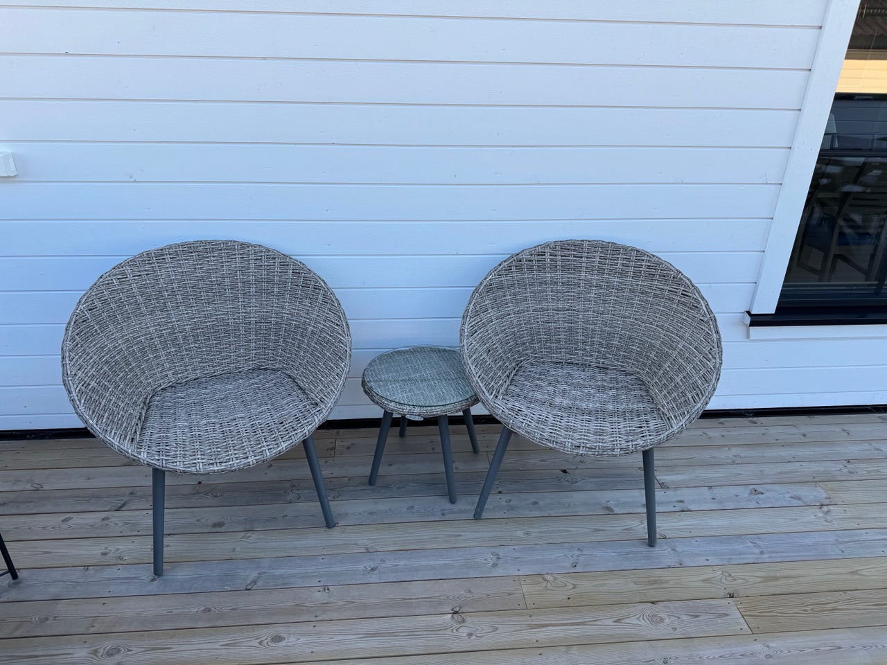 Hagestoler med bord | FINN-torget