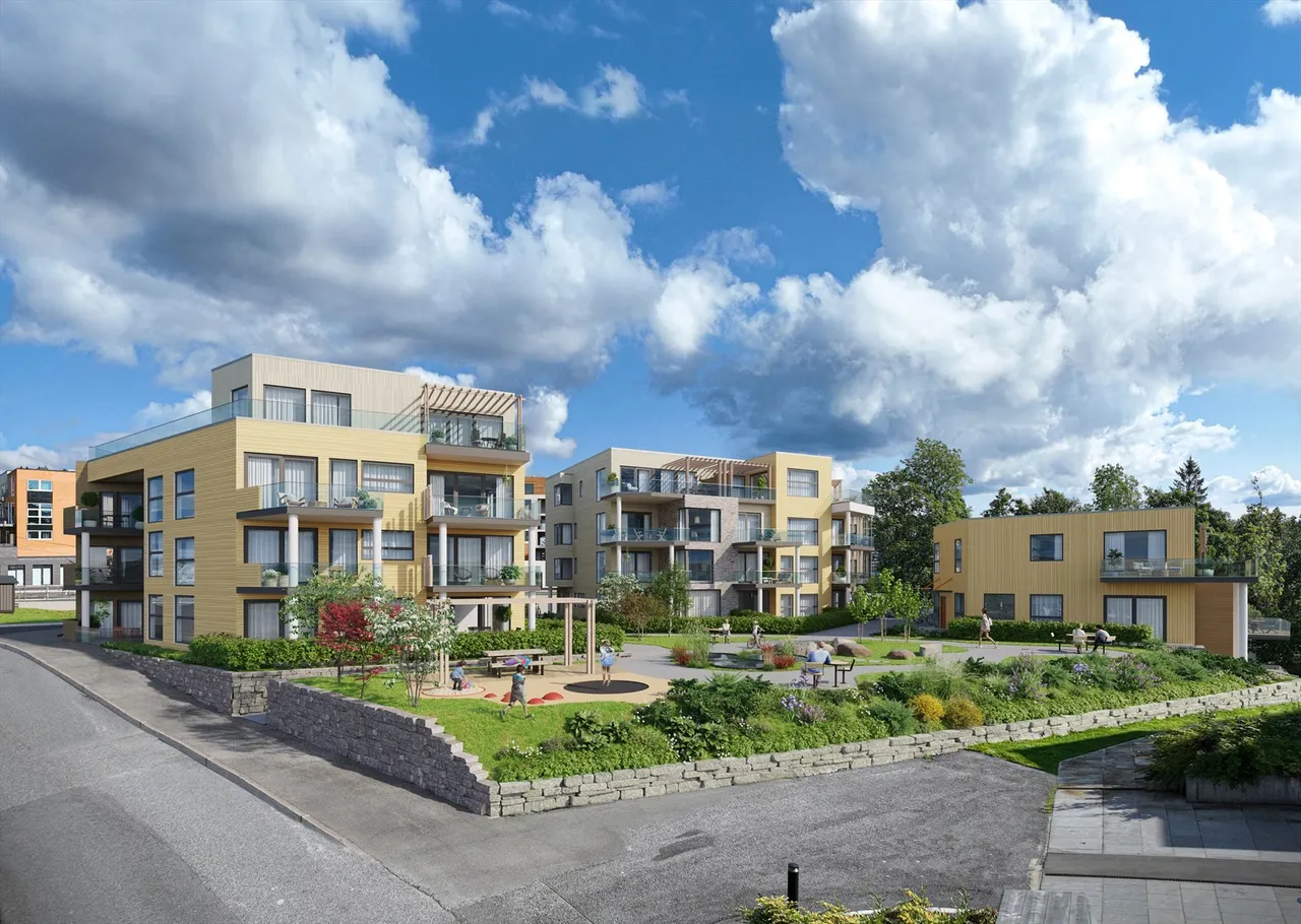 Innflyttning 4 kvartal 2025 - 31 av 35 solgt! - Nye lekre leiligheter, solrik beliggenhet og ...