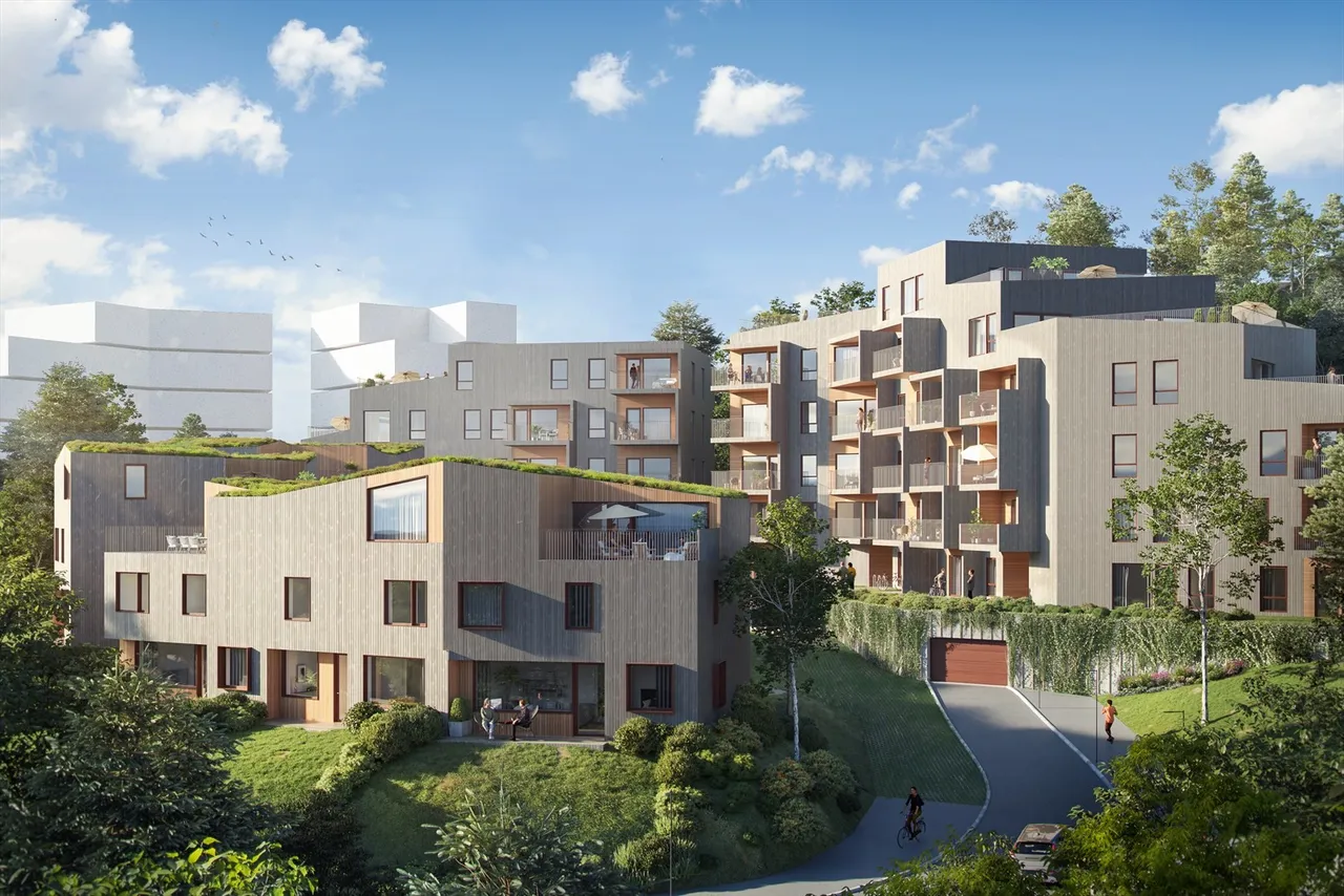 ROTNESHAGEN, Nittedal - trinn 2 | 43 selveierleiligheter, 34 m2-144 m2 ...