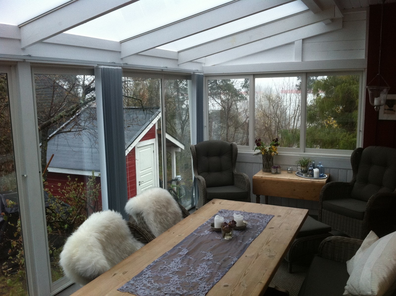 Vinterhage. Sommerstue. Hagestue. Innglassing | FINN-torget