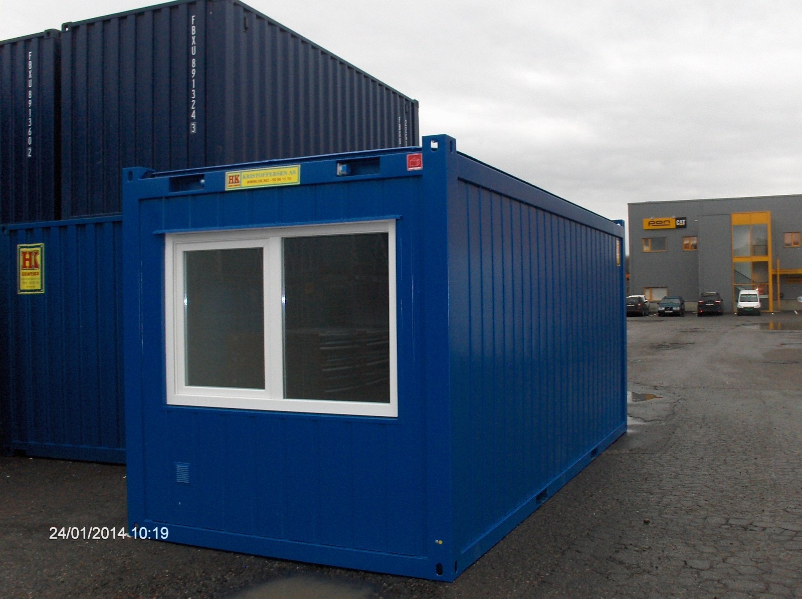 20' / 22' KONTOR MODUL CONTAINER | FINN-torget