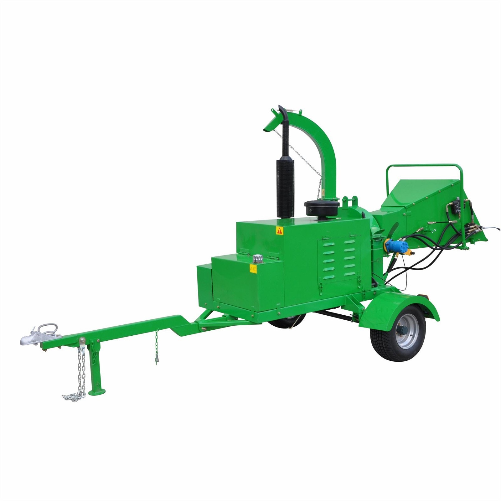 DIESELDREVET FLISHUGGER PÅ HENGER 40 HP 20CM | FINN-torget